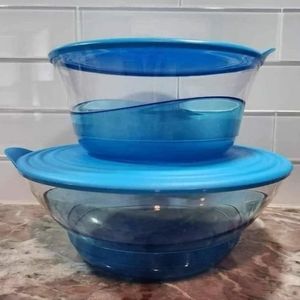 Tupperware | Dining | Tupperware 6pc Sherely Elegant Serving Bowls Plus 4 Sherely Elegant Extra ...